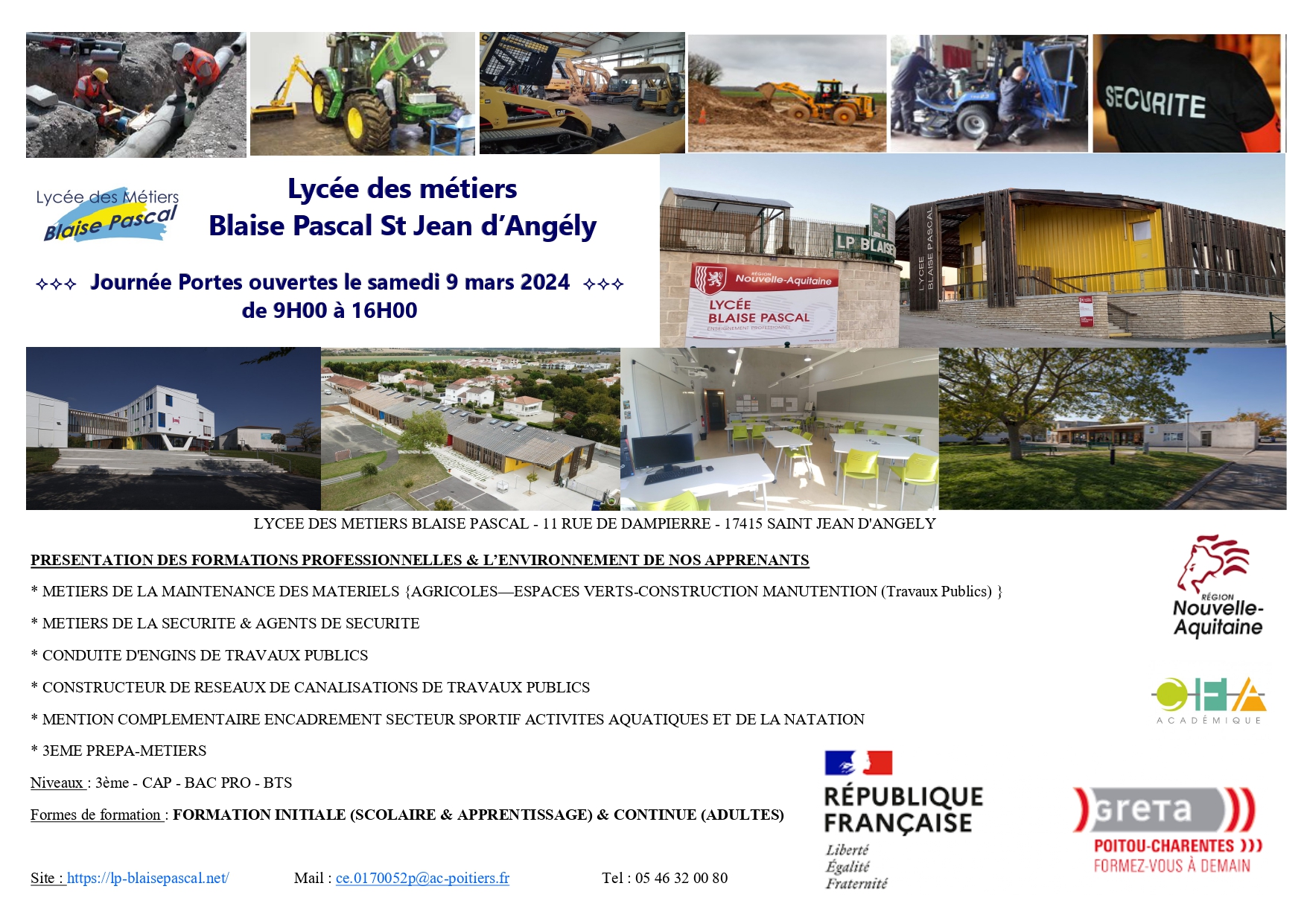 Journée Portes ouvertes au lycée Blaise Pascal - Ville de Saint-Jean-d ...